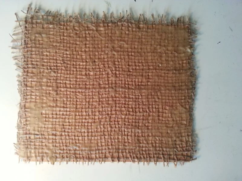 Experimenting with Plaster on Jute & Burlap - All Things Encaustic