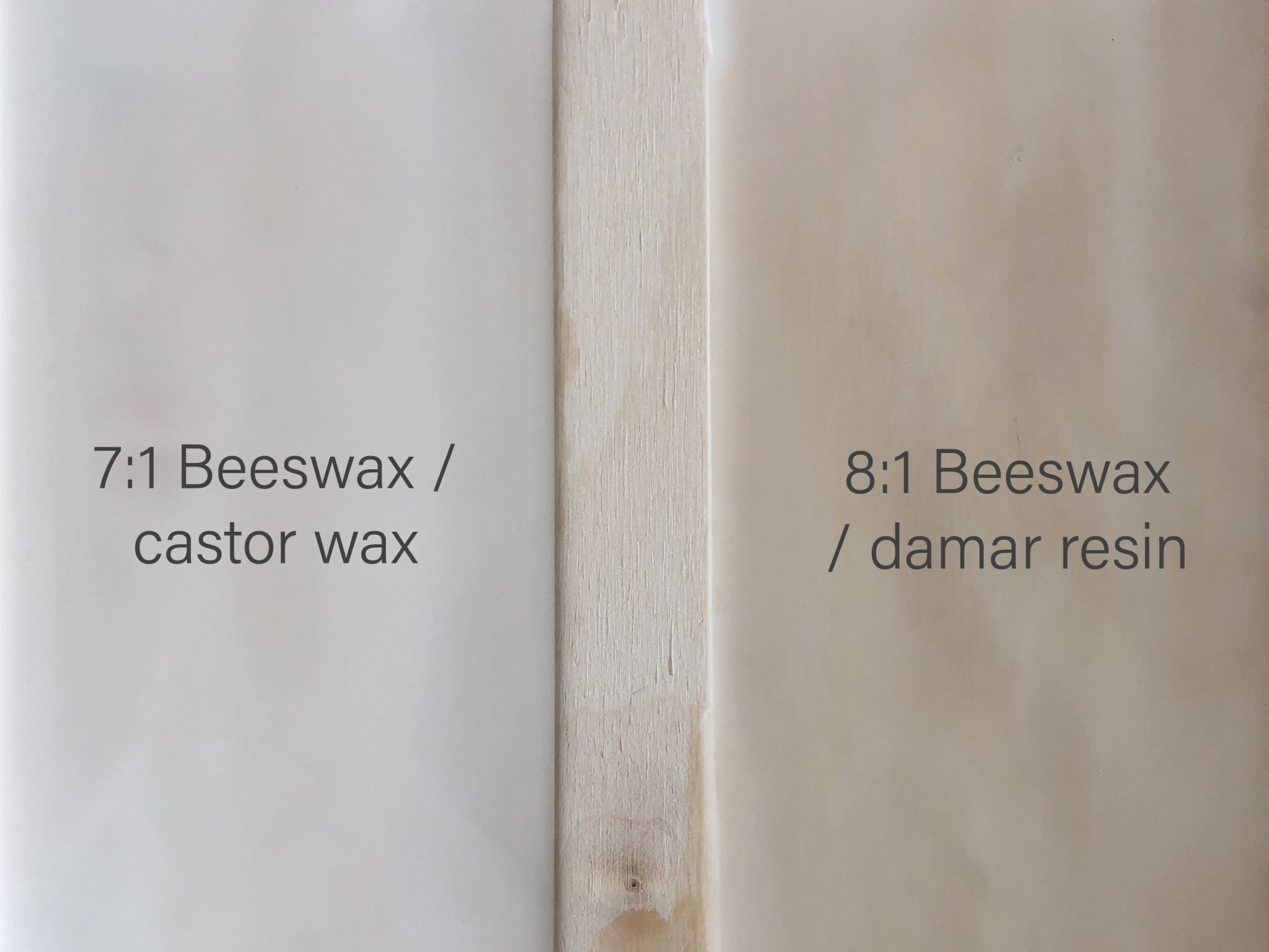 Comparing Castor Wax & Damar Resin in Encaustic Medium