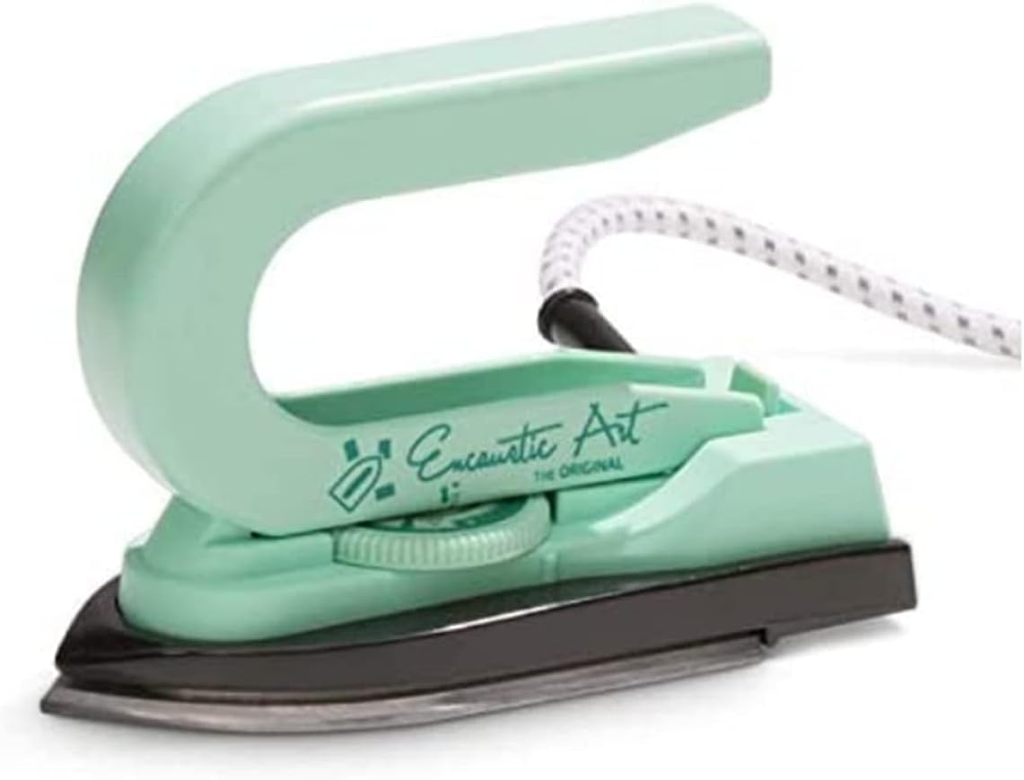 Comparing Encaustic Irons for fusing and painting effects - All Things ...